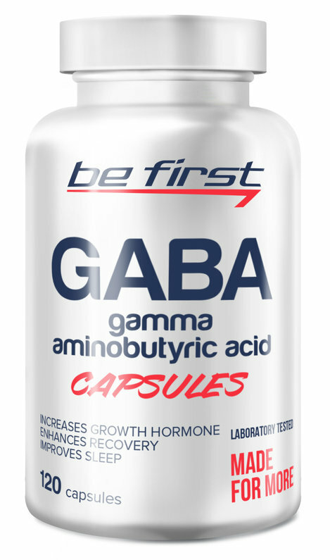 Be First - GABA Capsules, 120 кап. (Улучшение сна)